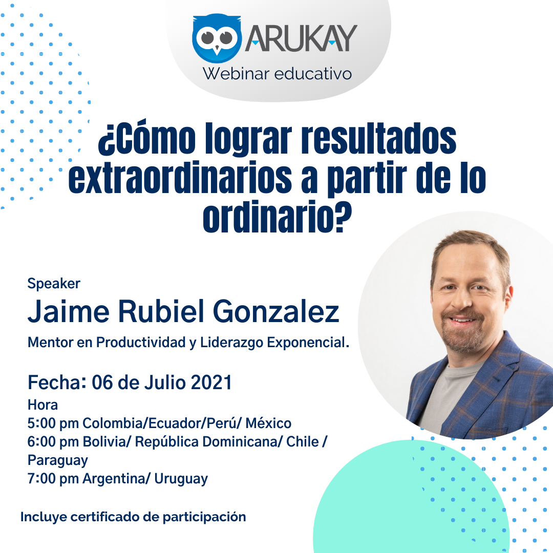 Arukay Webinar Educativo – Arukay