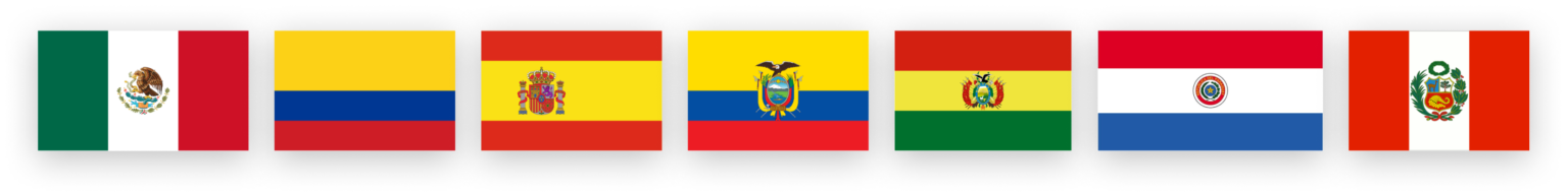Países donde tenemos presencia: